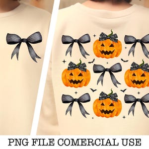 Retro Halloween Coquette Bow PNG, Coquette Bow Halloween Png, Halloween ...
