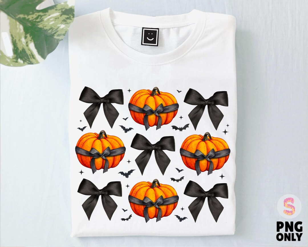 Halloween Coquette Bow PNG, Coquette Bow Halloween Png, Halloween Png ...