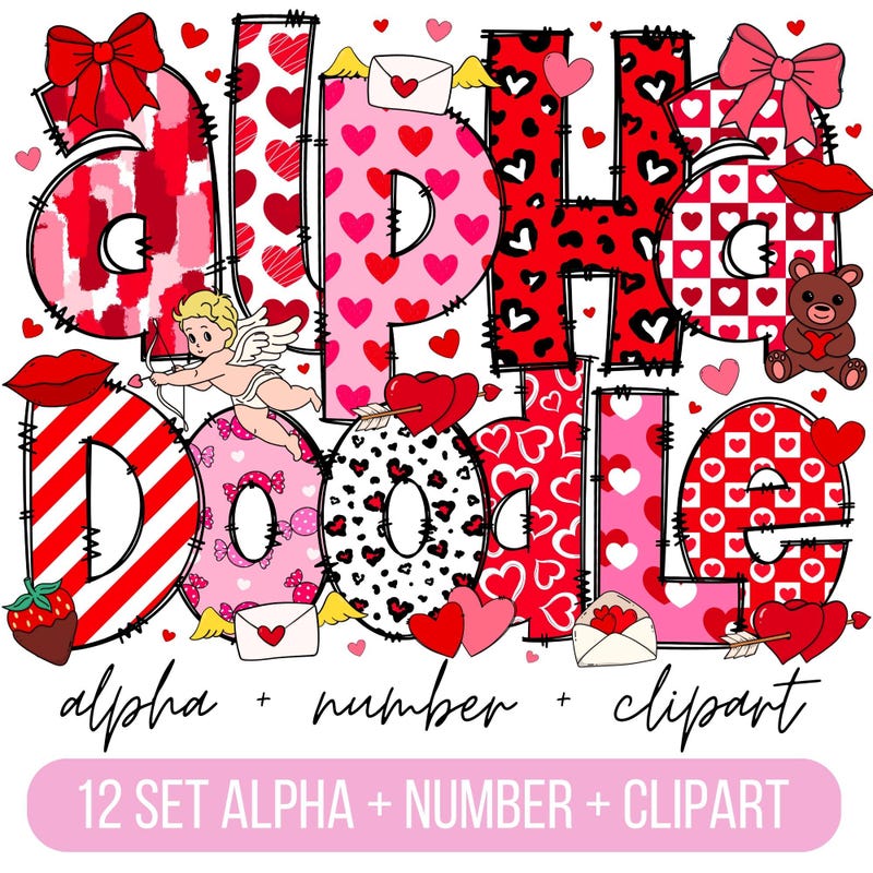 Valentines Day Clip Art - Etsy