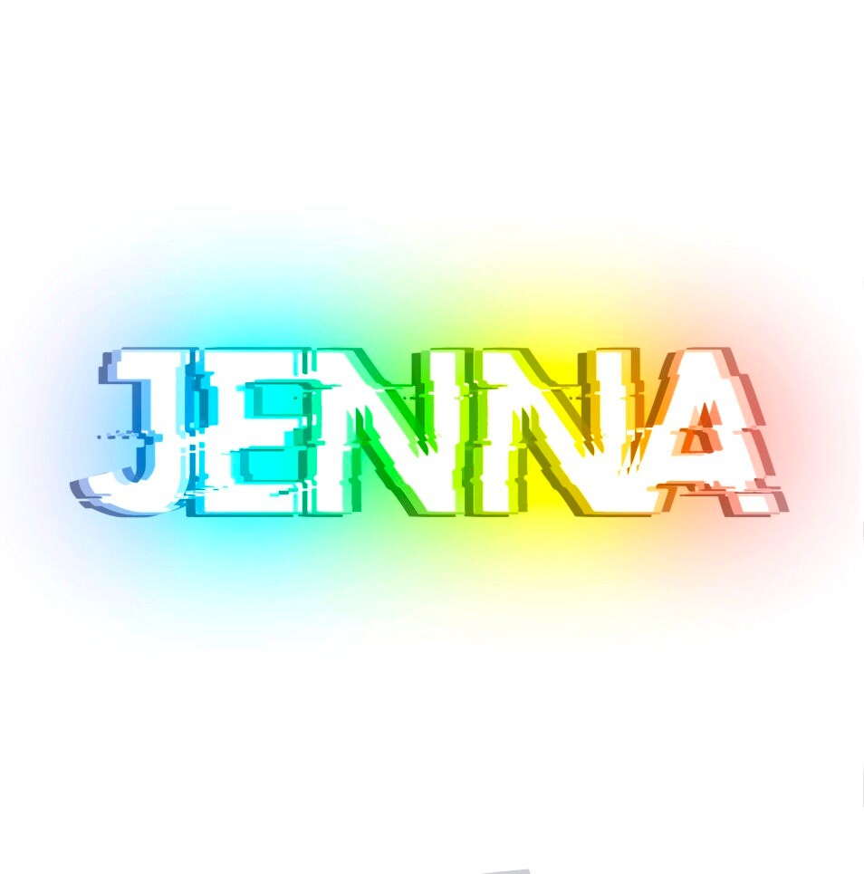 Glitched Out Rainbow Logo - Etsy