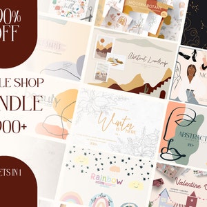 Whole Shop Graphic Bundle | Clipart Bundle - 90% OFF Entire Store Deal ...
