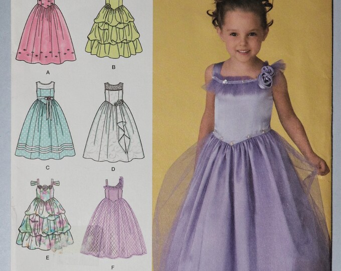 Simplicity 2463. Flower Girl Dress Pattern. Girl's Special Occasion ...