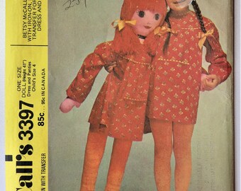 Doll Making Craft Supplies & Tools 1958 McCall's 2239 Instant Doll ...