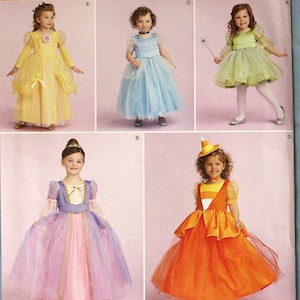 Simplicity 1303. Girl Storybook Princess Costumes Pattern. Toddler ...