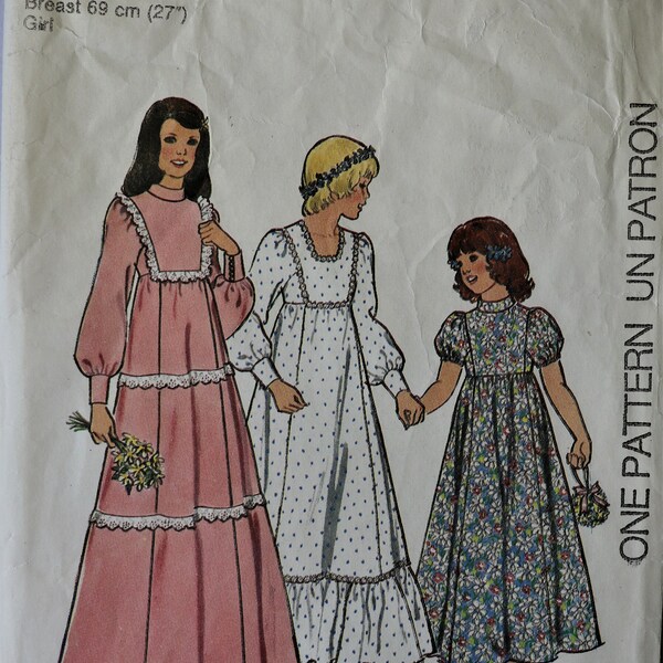 Girls Prairie Dress - Etsy