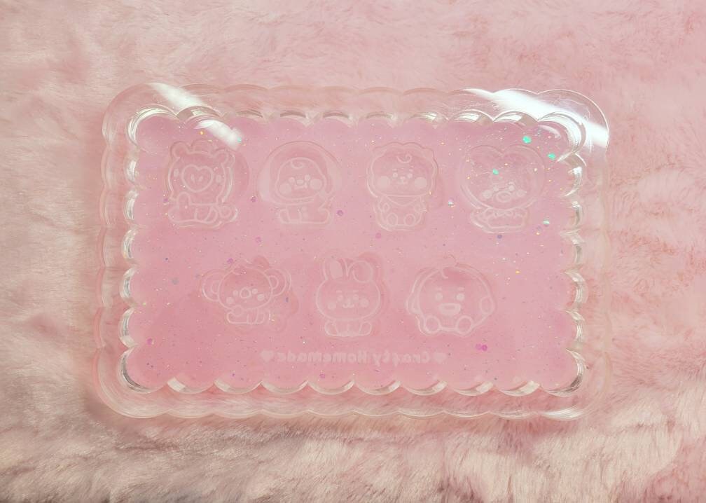 Sitting Friends Flats Silicone Mold - Etsy