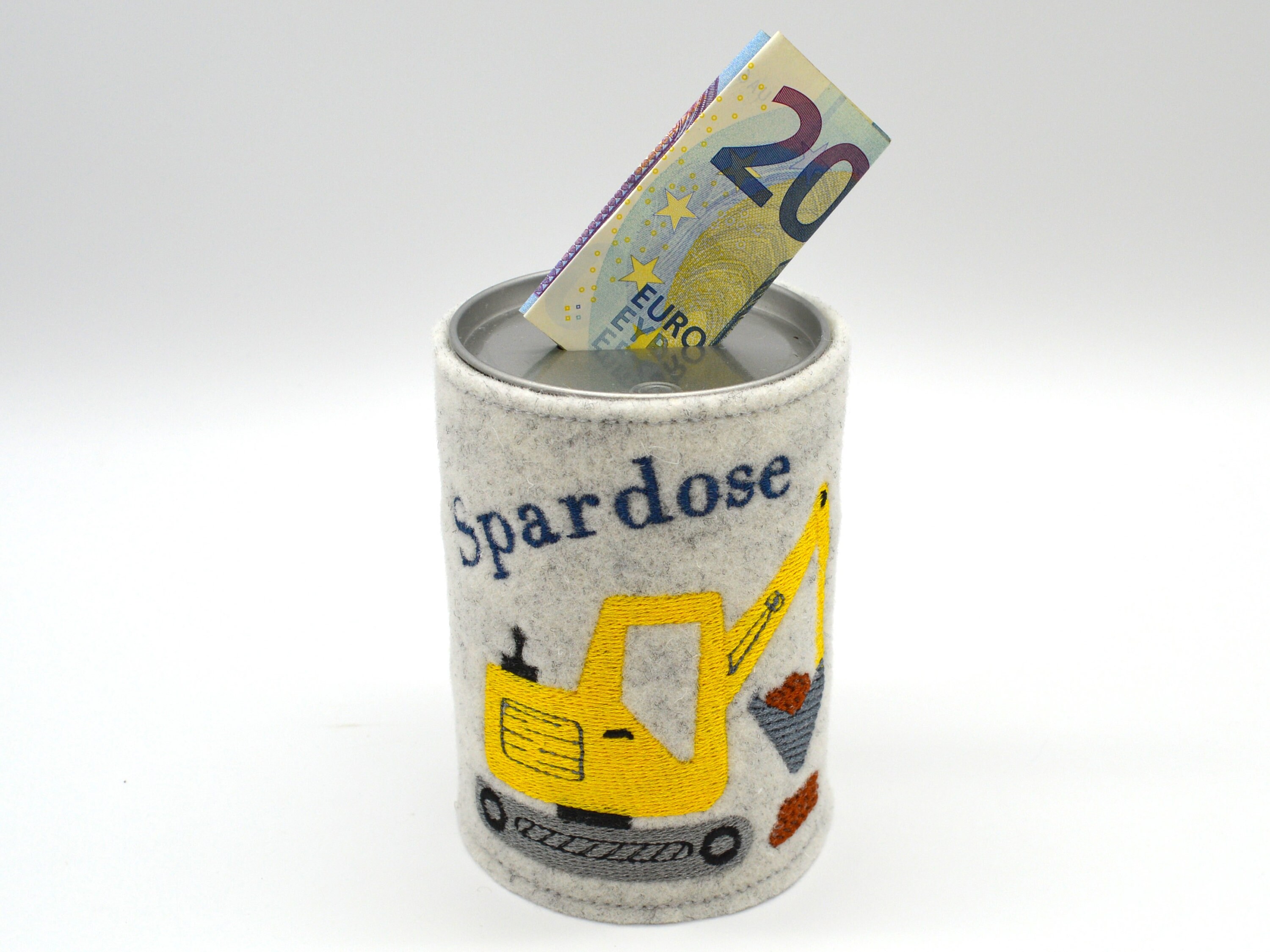 Spardose Blechdose Bagger Spardose - Etsy