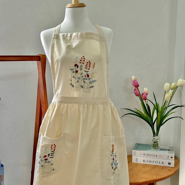 Embroidered Aprons - Etsy