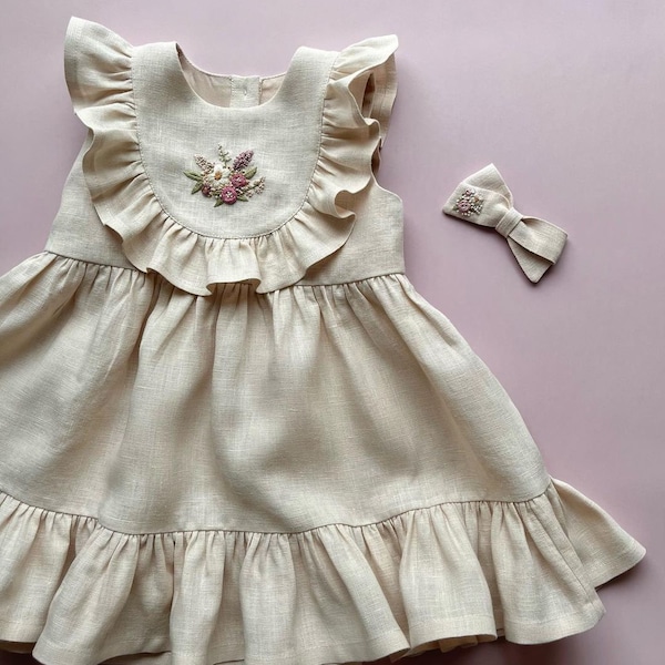 Handmade Girls Dress - Etsy