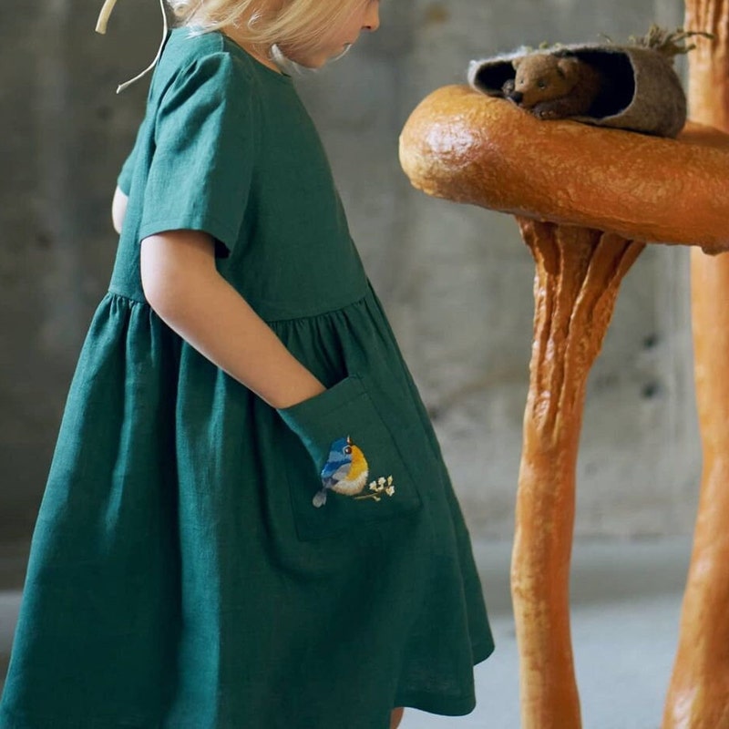 Hummingbird Dress - Etsy UK