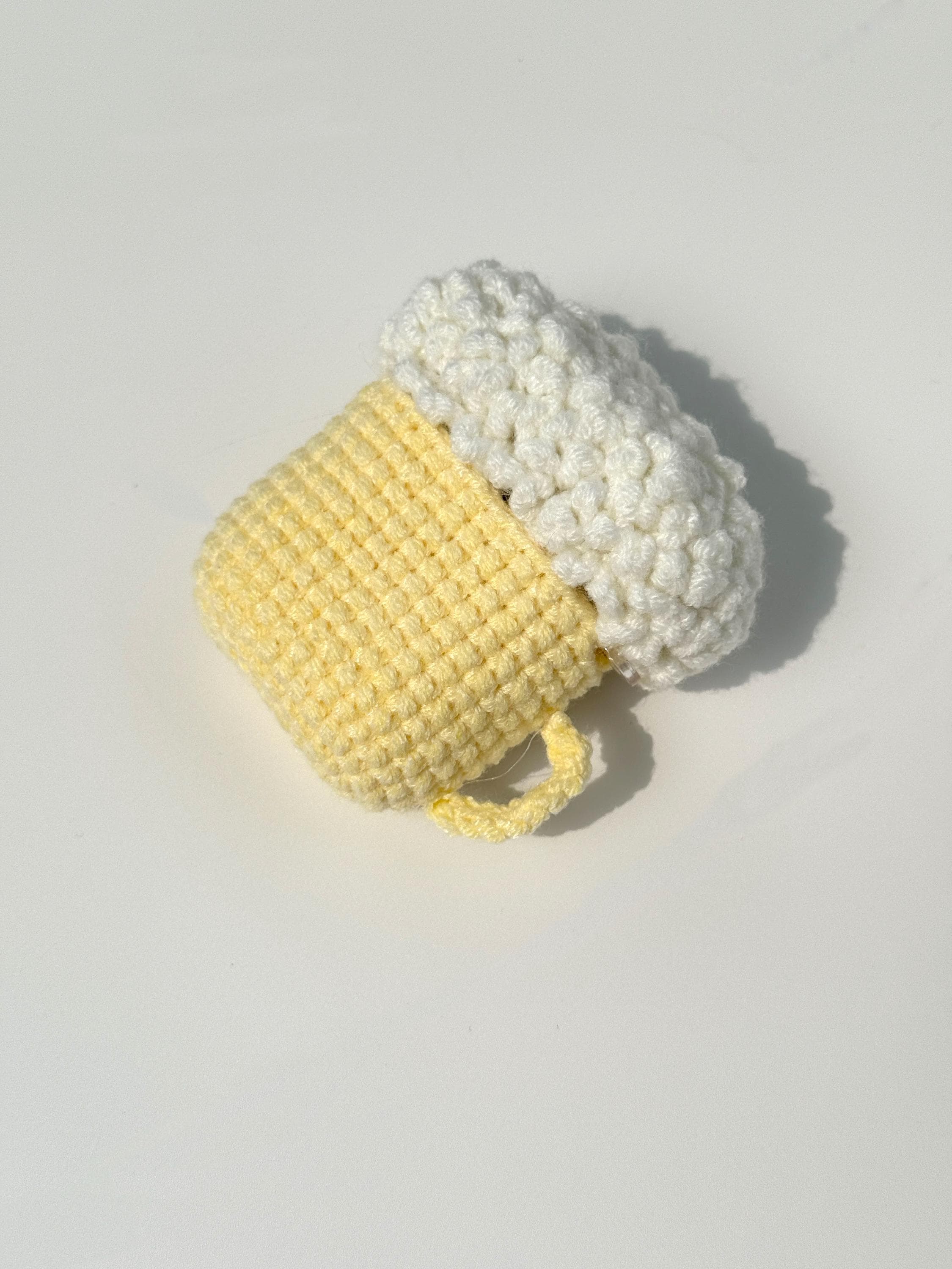 Beer Mug Airpods 1/2/3/pro/pro 2 Case, Crochet Beer Airpods Case ...