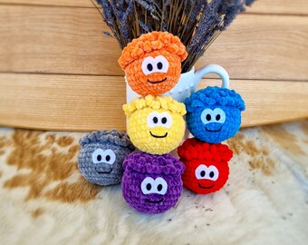 Custom Club Penguin and Shirts Crocheted Stuffed Animal - Etsy