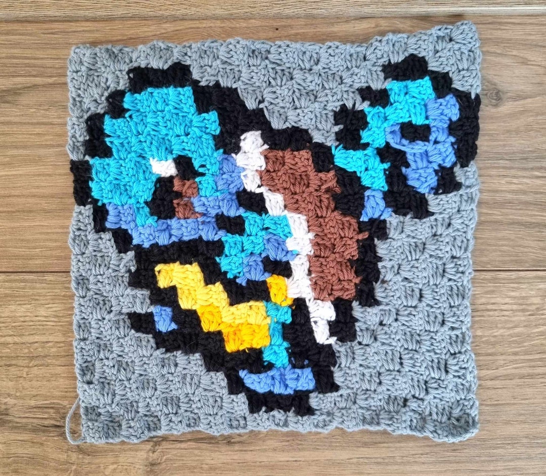 Pixel Turtle C2C PDF PATTERN - Etsy