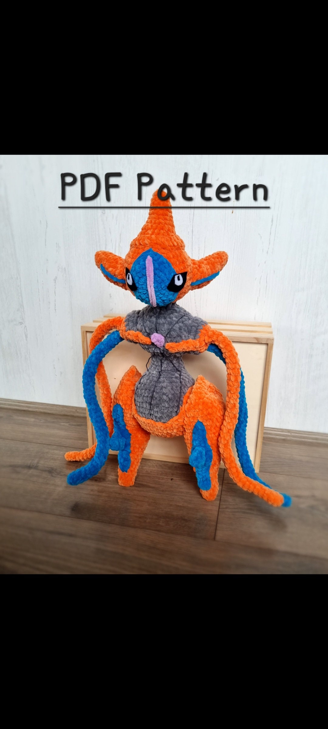 PDF PATTERN- DNA Creature - Attack Style - Etsy