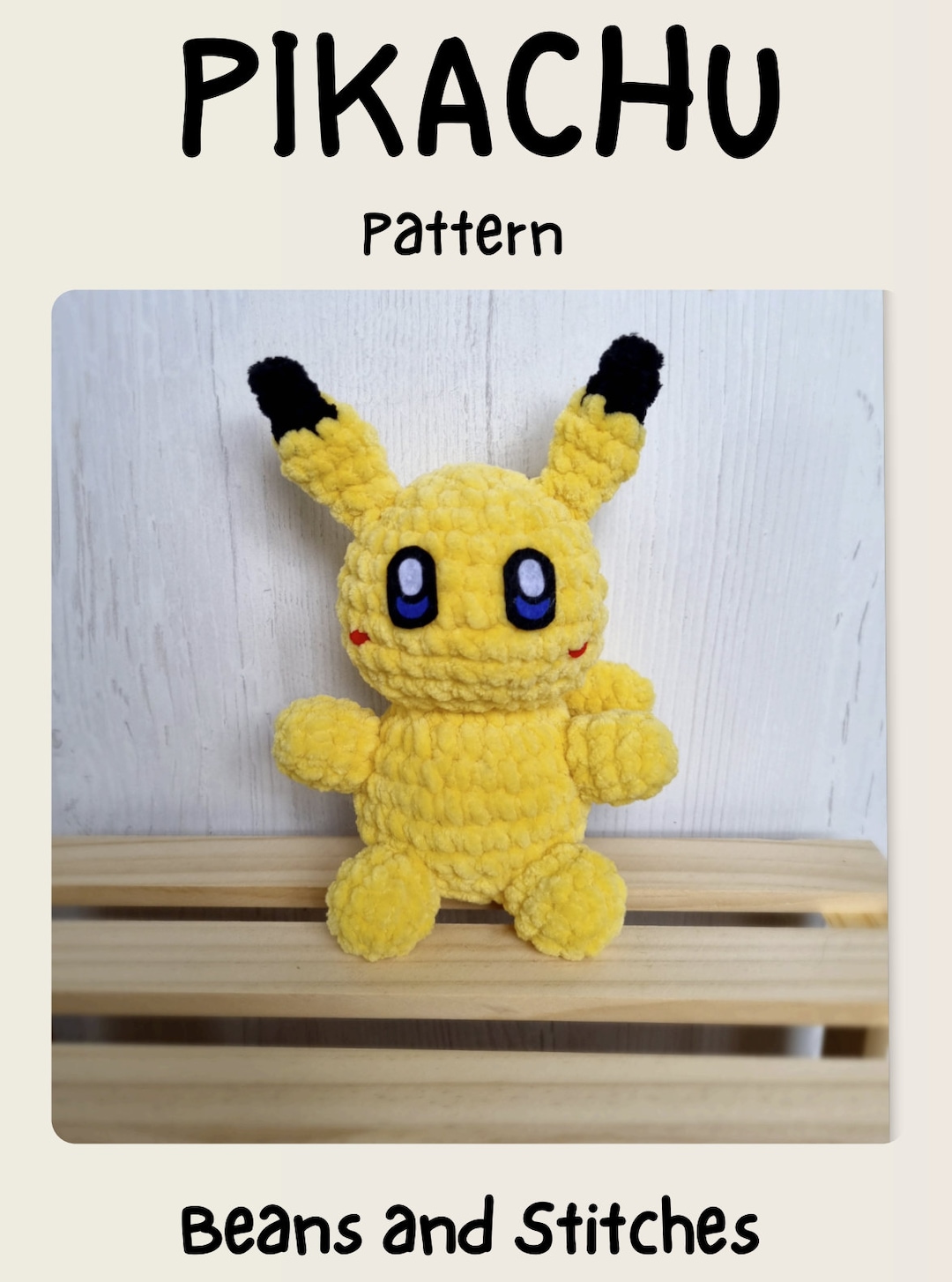 FREE Pikachu Pattern - Etsy