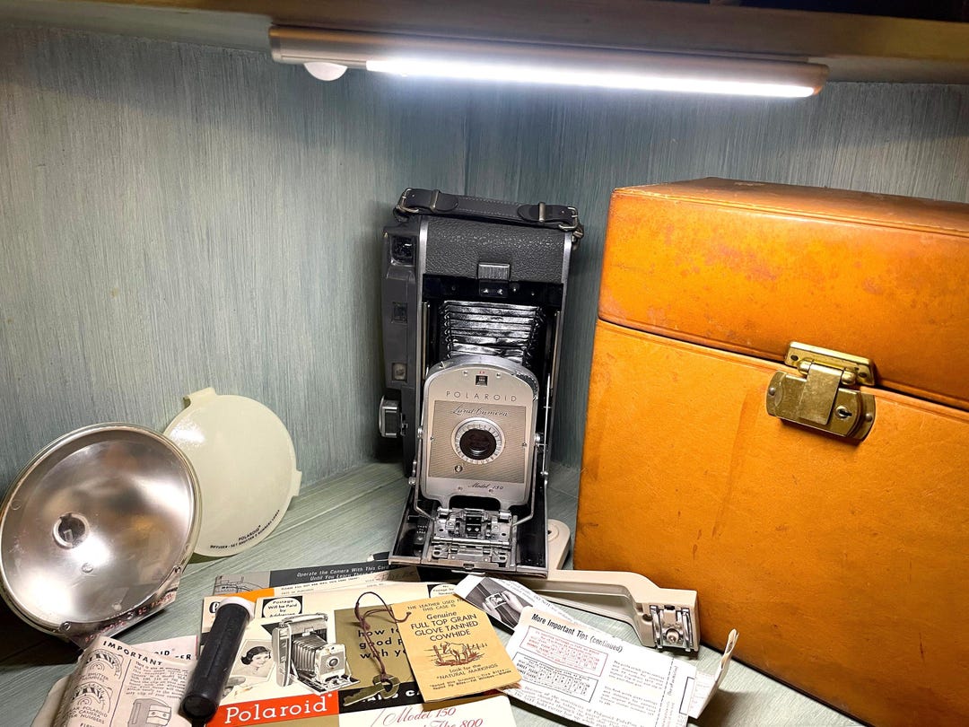Polaroid 150 Land Camera With Flash and Case - Etsy