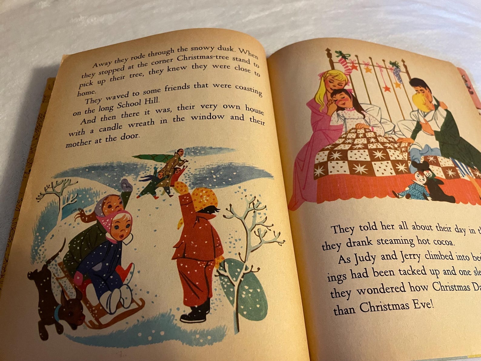 Vintage 1957 Little Golden Book “my Christmas Book” - Etsy