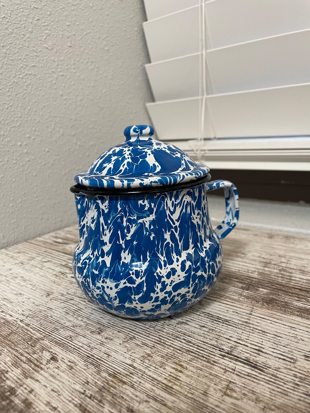 Blue Graniteware - Etsy