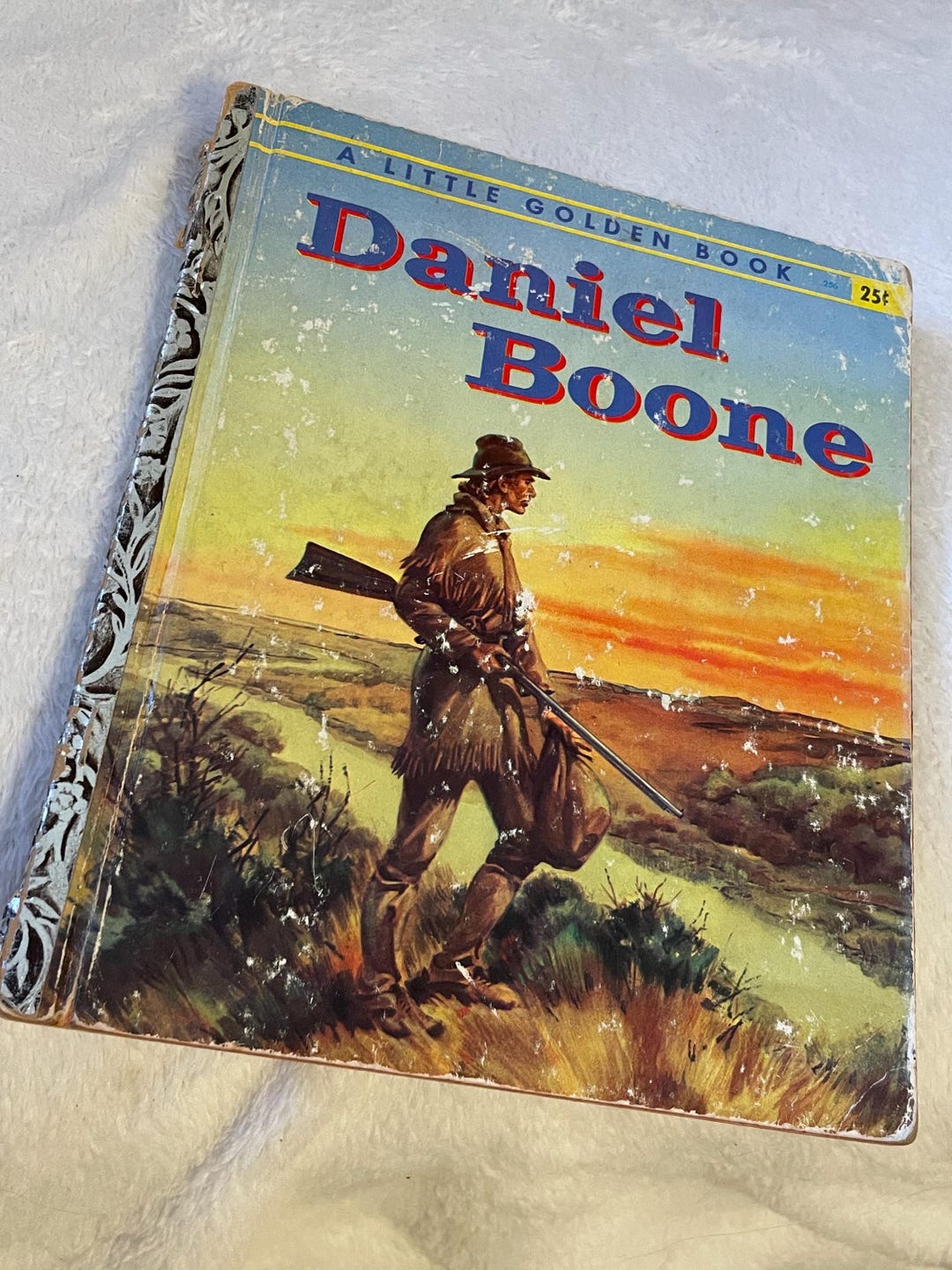 Vintage 1956 A Little Golden Book “daniel Boone” - Etsy