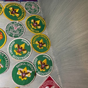 Boy Scout American Flag and Badges Lot. - Etsy