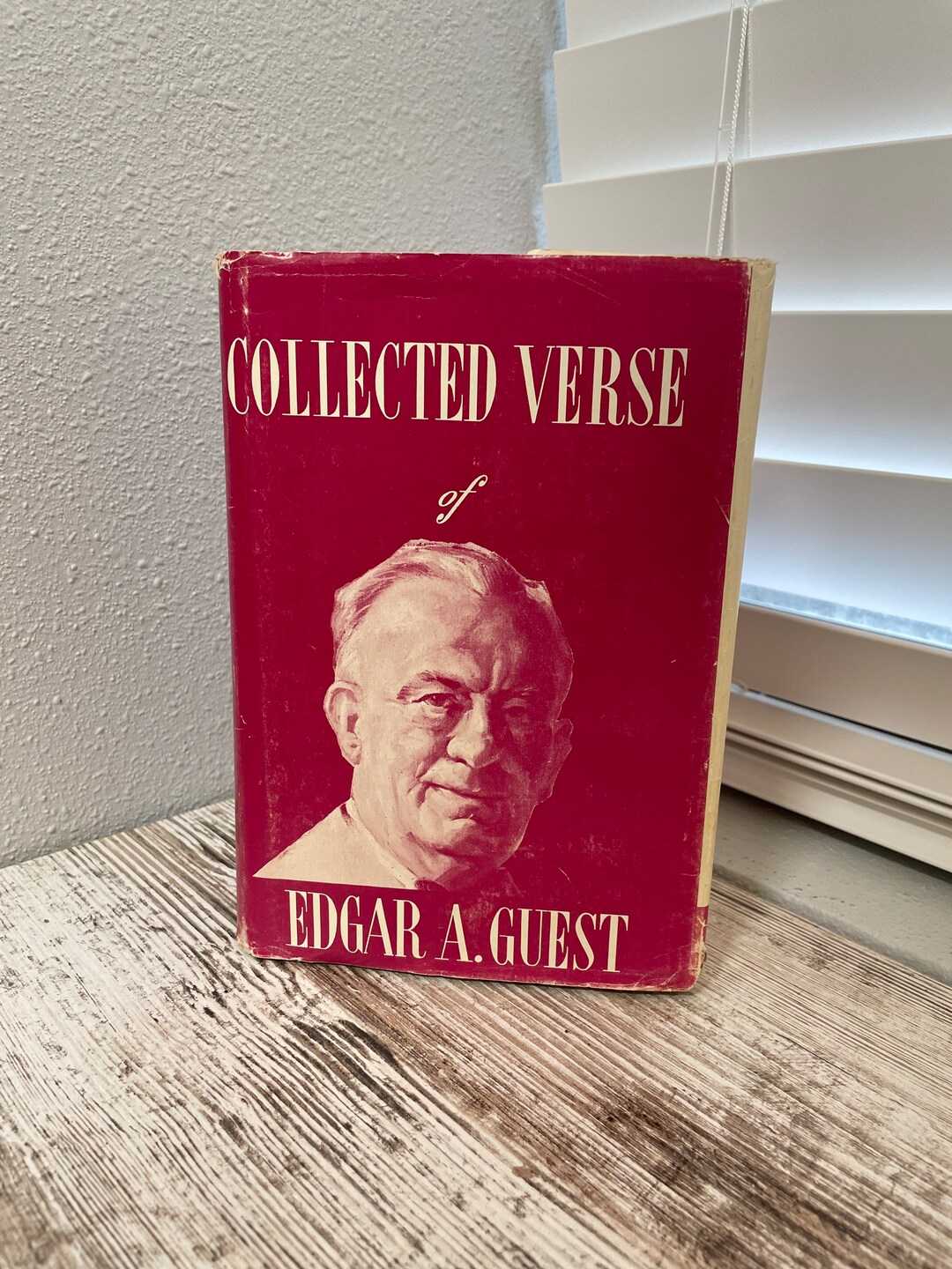 Vintage Collected Verse of Edgar A. Guest Book - Etsy