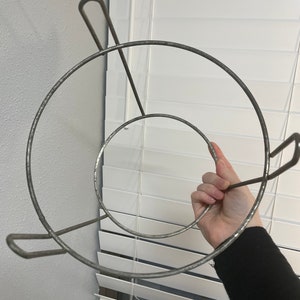 Vintage Cone Shaped Metal Strainer With Stand - Etsy