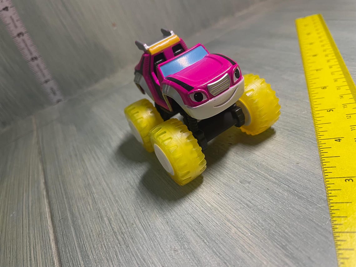 Watts (blaze and the Monster Machines) A Rare Diecast Piece - Etsy