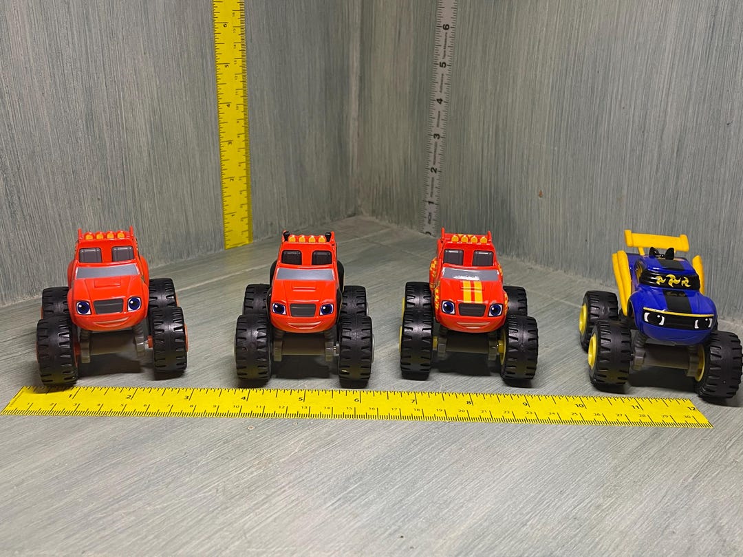 Blaze and the Monster Machines Engine Blaze Lot - Set of 4 - Etsy