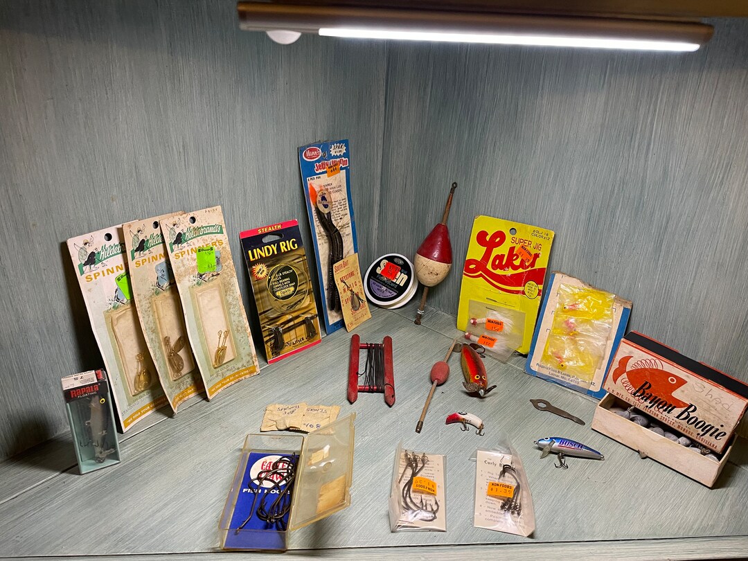 Fishing Lot With Lots of Extras - Etsy