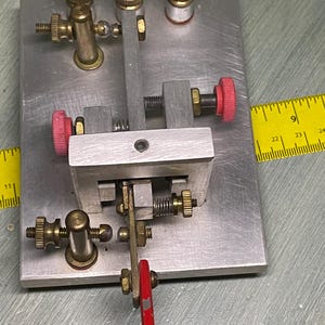 Vintage Serial Morse Code Single Paddle Reader - Etsy