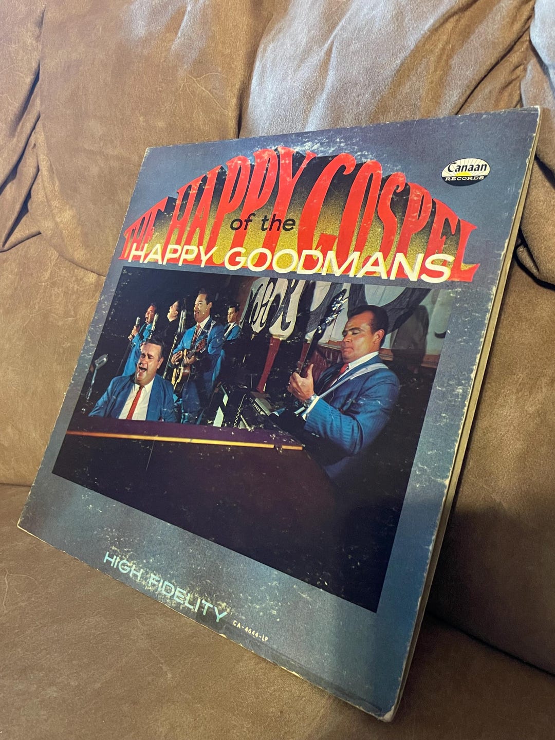 Vintage Happy Goodmans Record - the Happy Gospel - Etsy