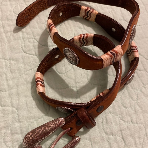 Tony Lama Belt - Etsy