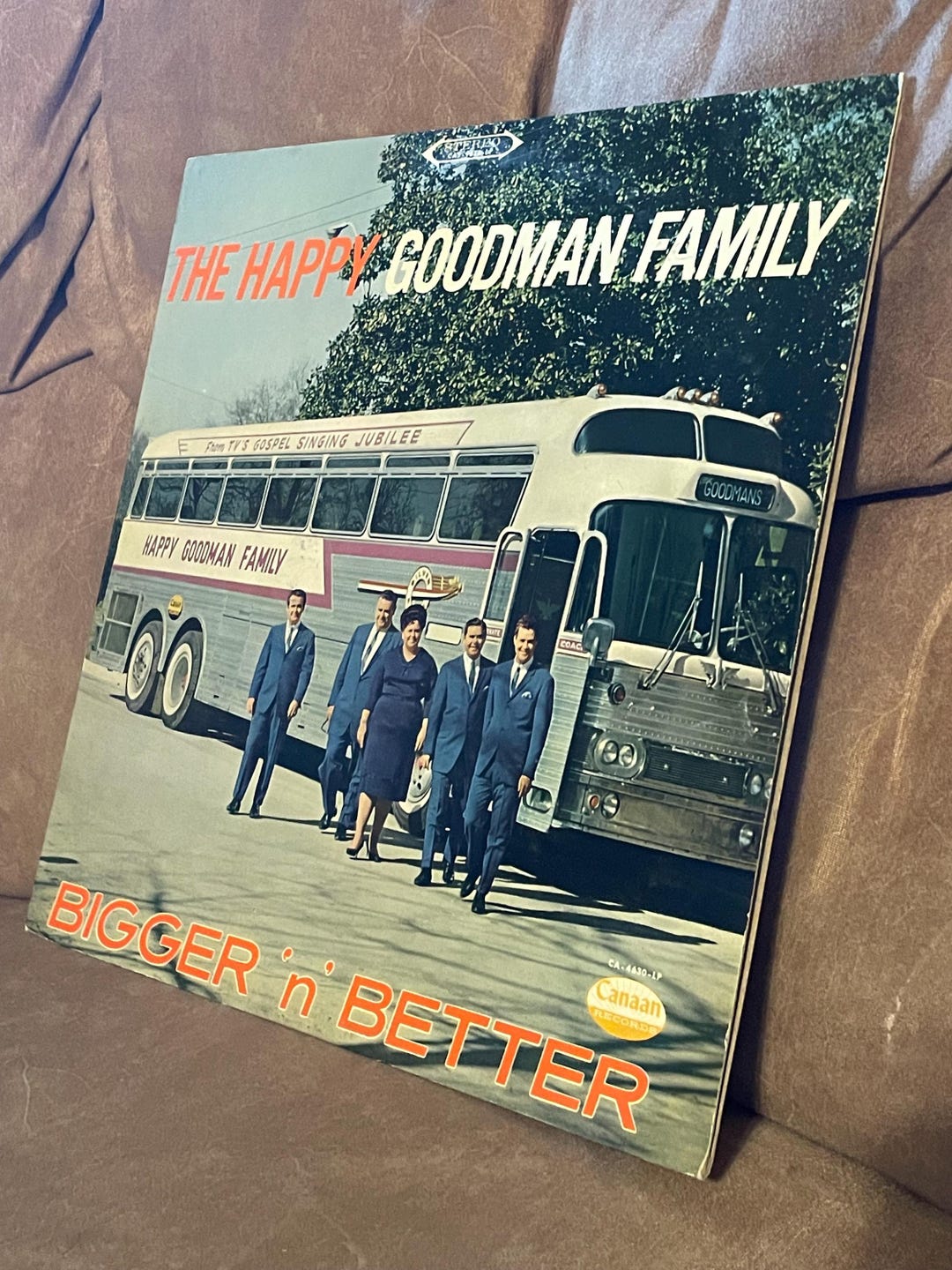Vintage the Happy Goodman Family Record - Bigger ‘n’ Better - Etsy