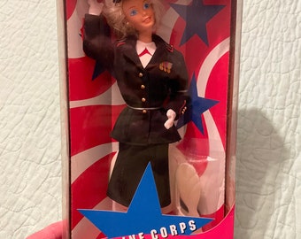 Marines Barbie - Etsy