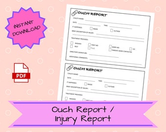Incident Report Form - Etsy