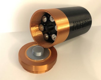 Battery Storage Box, 3D Printed and Sleek, Designed for AA and AAA ...