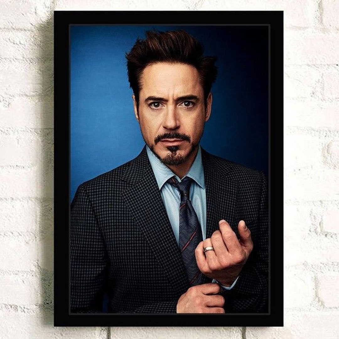 Robert Downey Jr Posters Movie Actor Canvas Poster Painting - Etsy