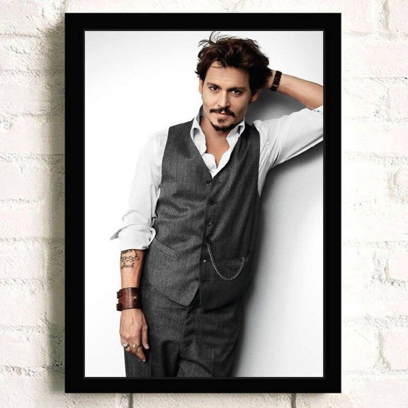 Johnny Depp Posters Printed Bedroom Decoration Living Room - Etsy