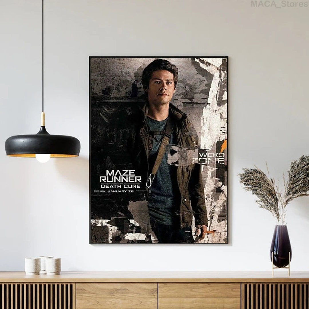 The Maze Runner Poster Living Room Decoration DIY Canvas Movie Poster ...