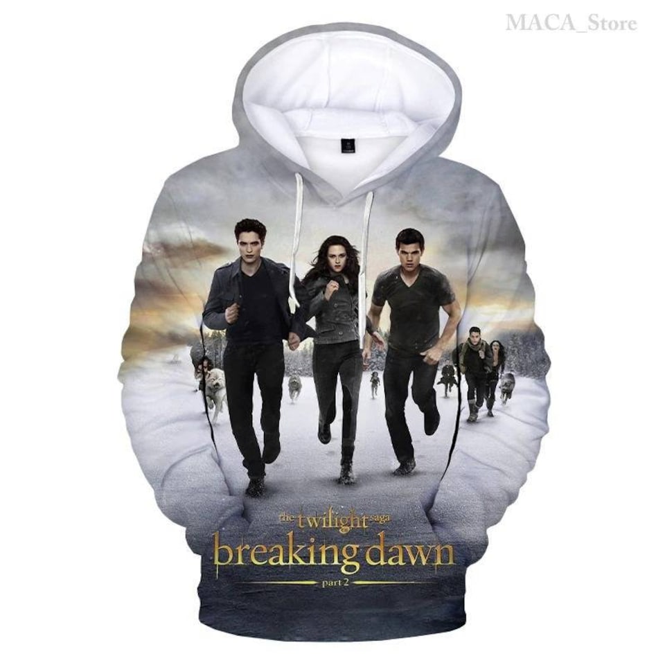 The Twilight Saga Hoodies Printed Movie Fashion Casual Dresses ...