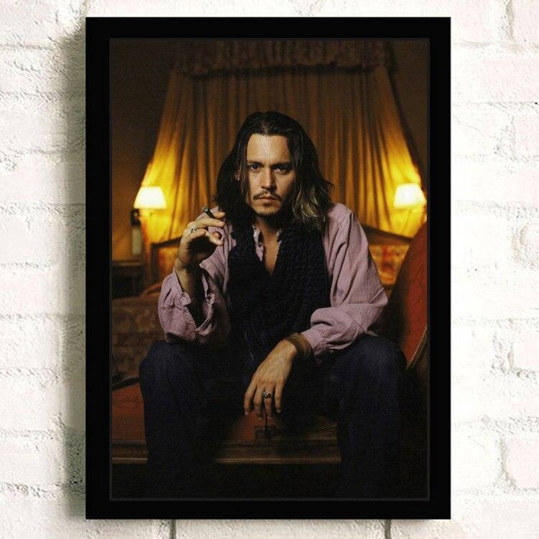 Johnny Depp Posters Printed Bedroom Decoration Living Room Office ...