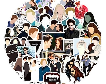 Paper Stickers funny twilight saga team Edward Cullen skin of a killer ...