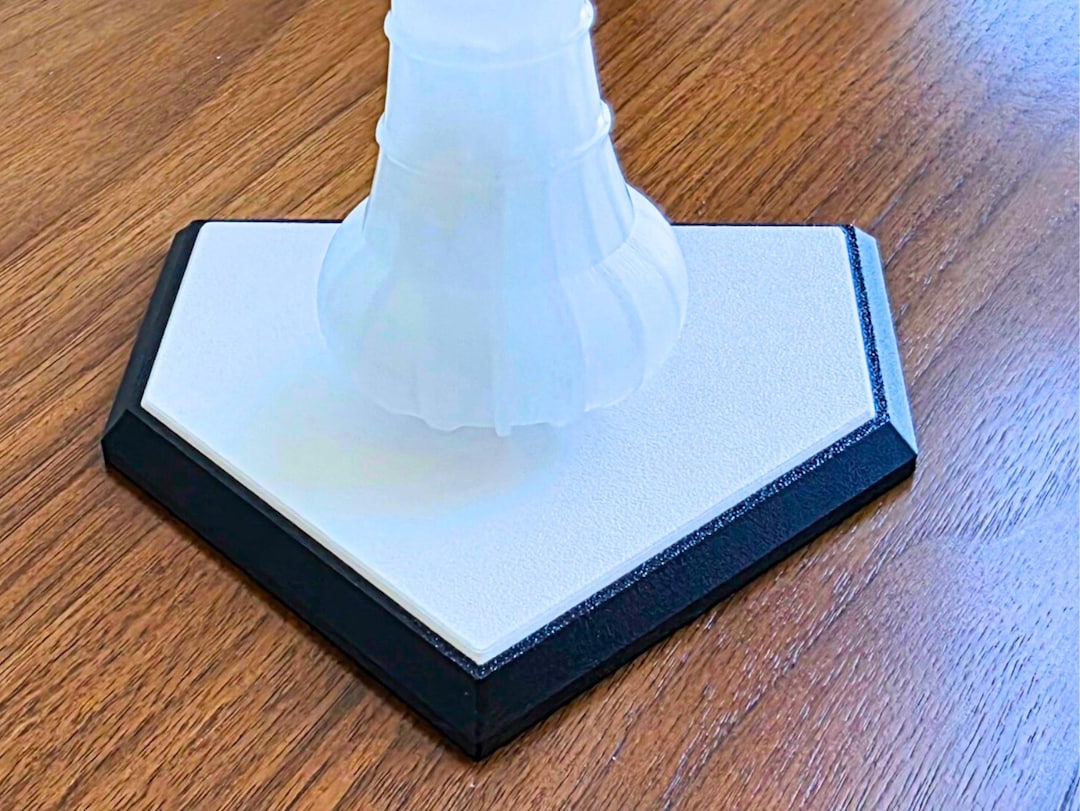 Beer Bat Home Plate Stand – Beer Bat Display, Beer Bat Holder | 3D ...