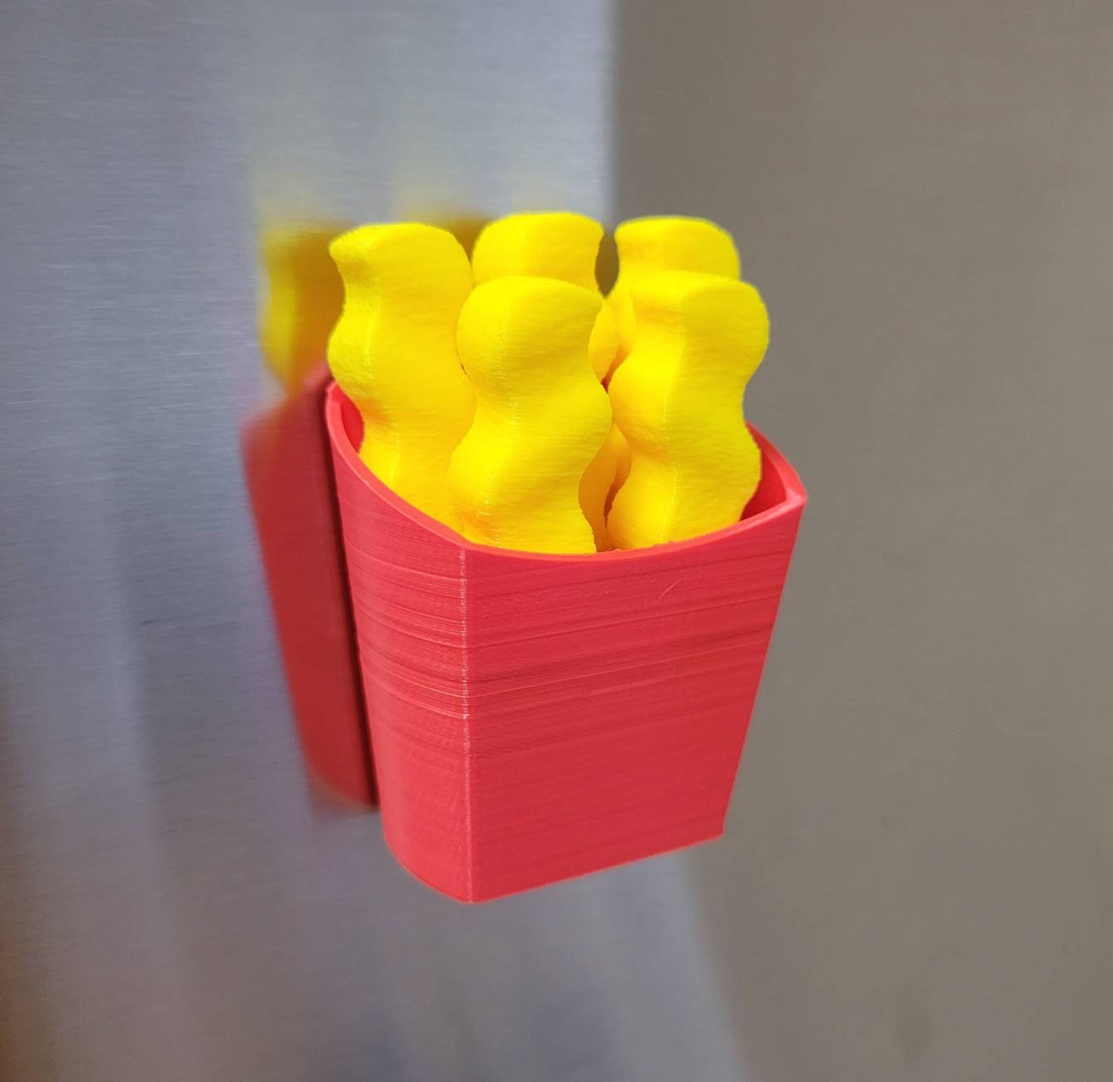 French Fries Magnet Set 3D Magnets Refrigerator Magnets - Etsy
