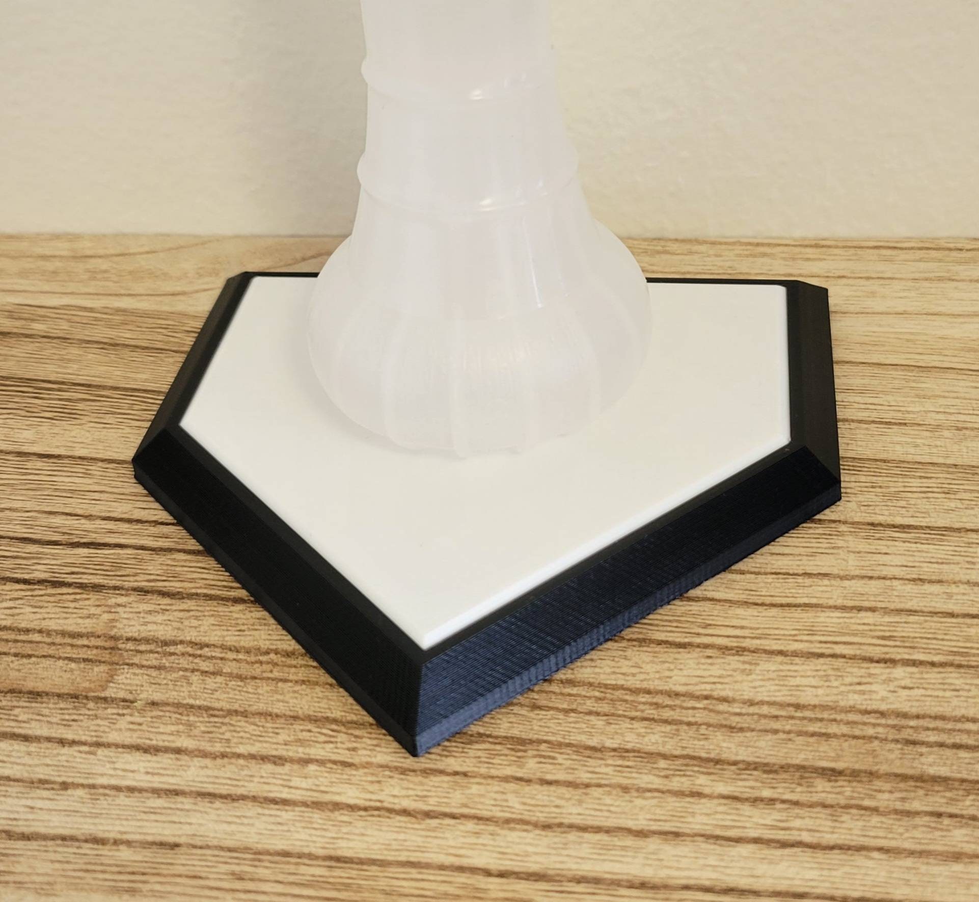 Beer Bat Home Plate Stand Beer Bat Display Beer Bat Holder Beer Bat ...