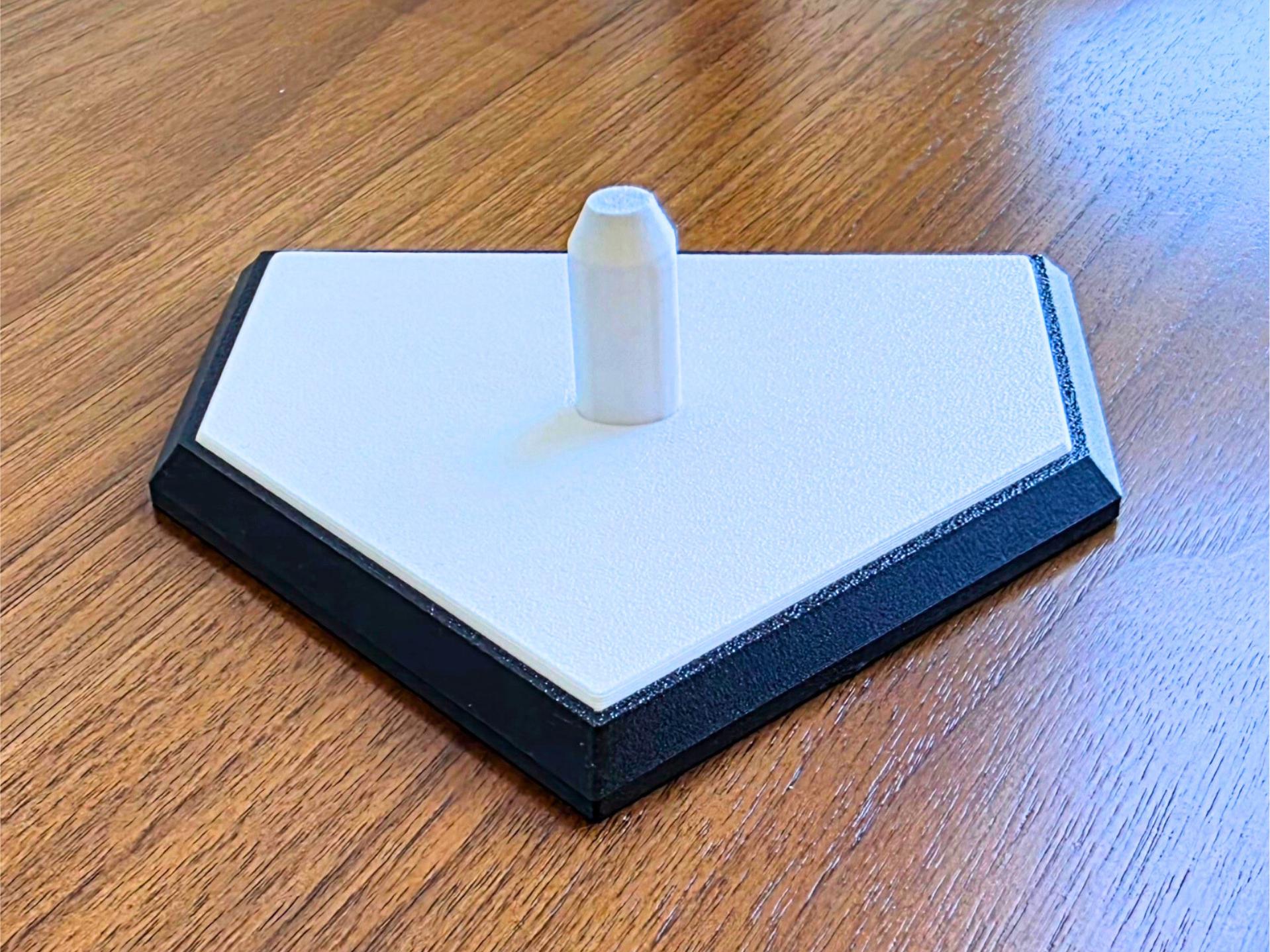 Beer Bat Home Plate Stand – Beer Bat Display, Beer Bat Holder | 3D ...