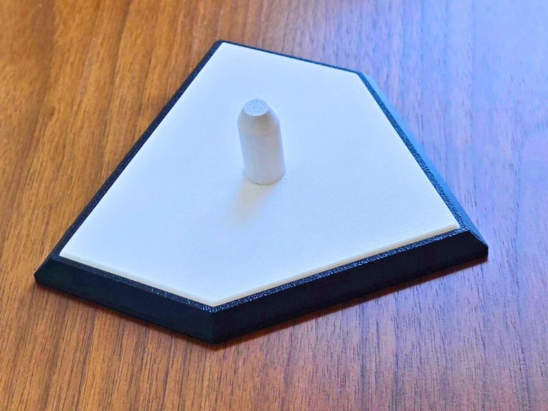 Beer Bat Home Plate Stand – Beer Bat Display, Beer Bat Holder | 3D ...