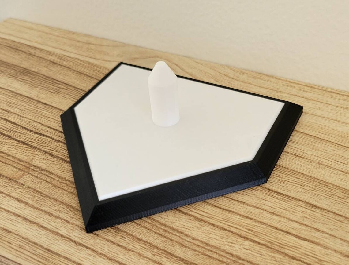 Beer Bat Home Plate Stand Beer Bat Display Beer Bat Holder Beer Bat ...