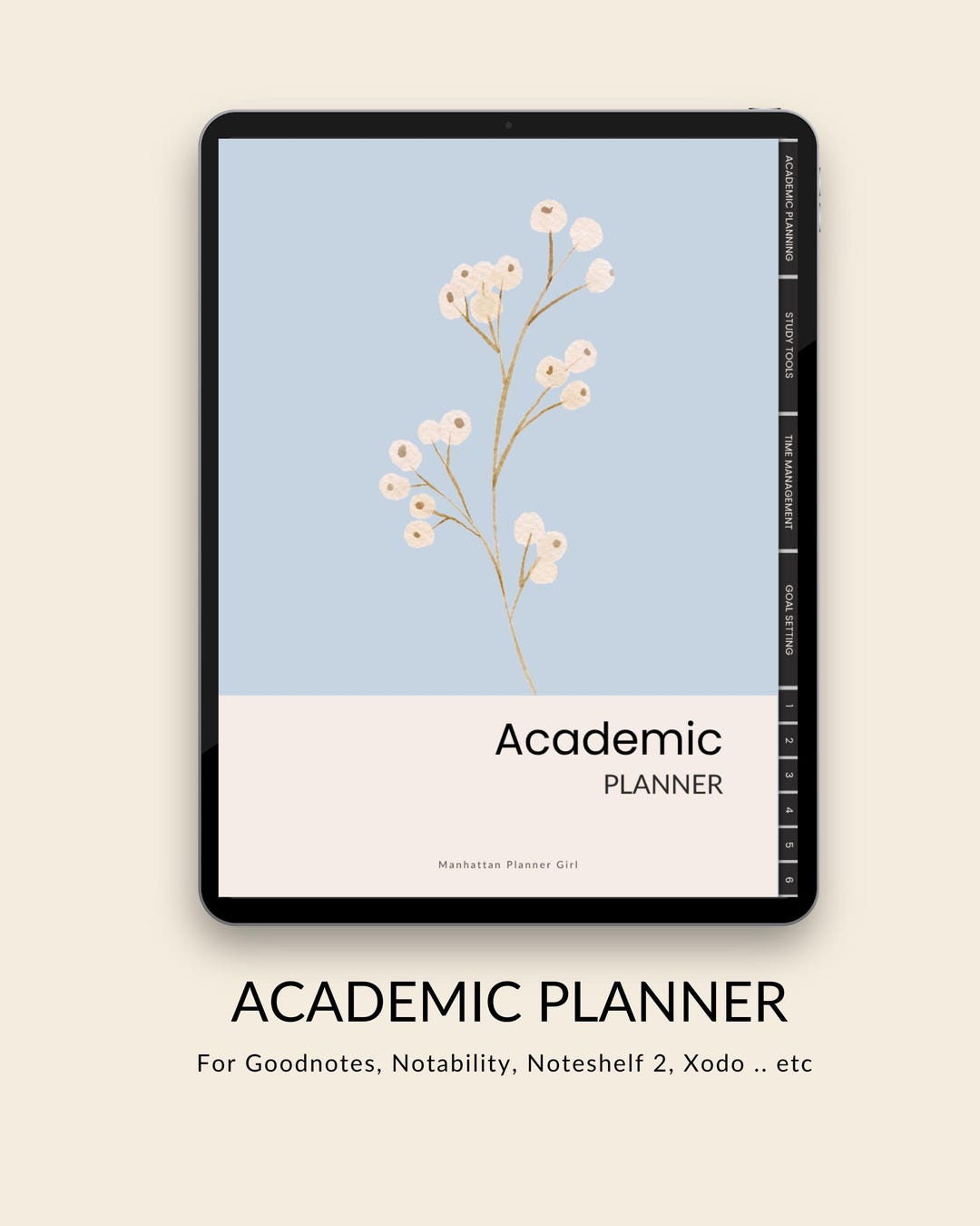 Academic Digital Planner for Students | Class, Exam, Study & Assignment ...