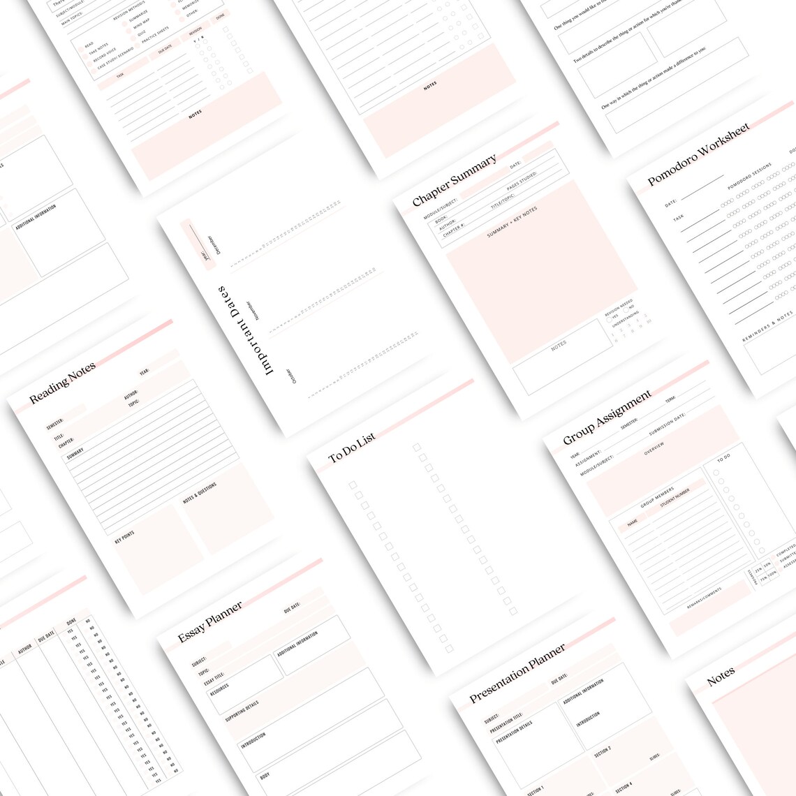 College and University Planner for High School and College Students ...